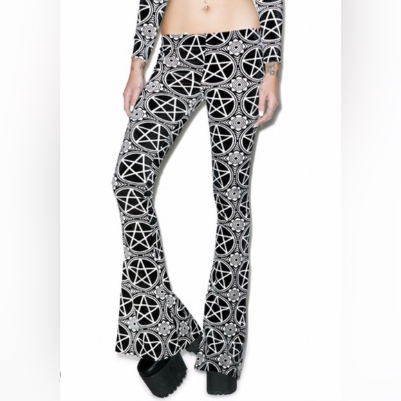 Killstar | Pants & Jumpsuits | Killstar Pentagram Pants Gothic | Poshmark